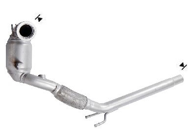 Catalytic converter with AS part no. 37967
